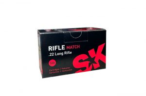 SK Rifle Match Ammunition 22 Long Rifle (500) - Whidden Gunworks