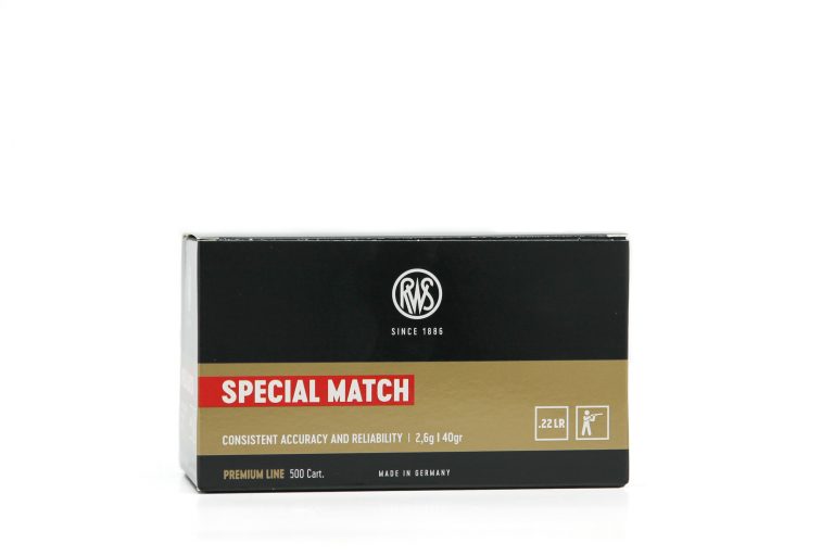 RWS Special Match 22 Long Rifle (500) - Whidden Gunworks